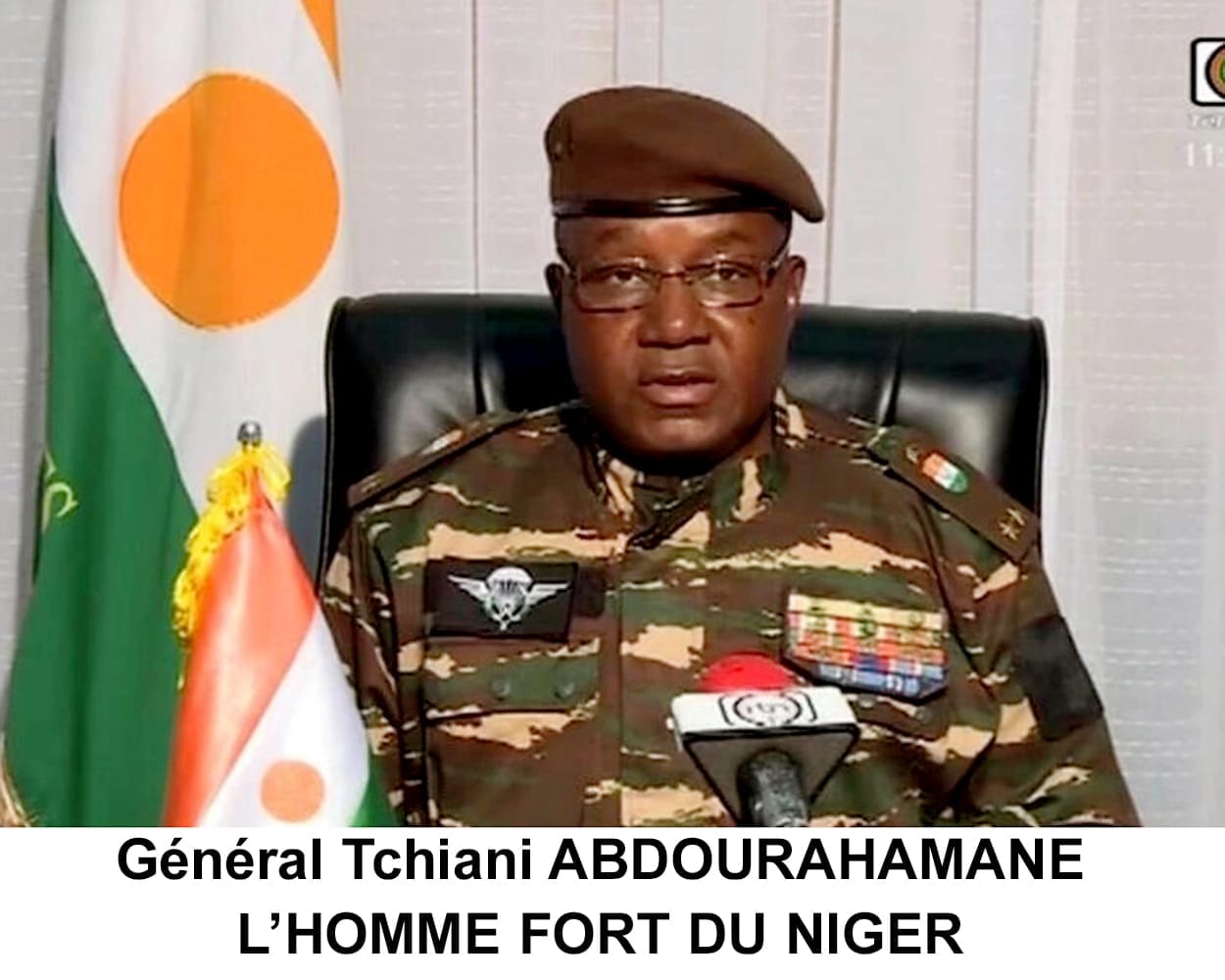 Niger : À l’occasion de la fête nationale, le général Tchiani réaffirme ...